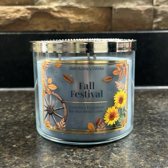 Bath & Body Works | Accents | Bath Body Works Fall Festival Candle ...